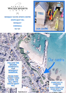Newquay Water Sports Centre Location - Newquay Water Sports Centre